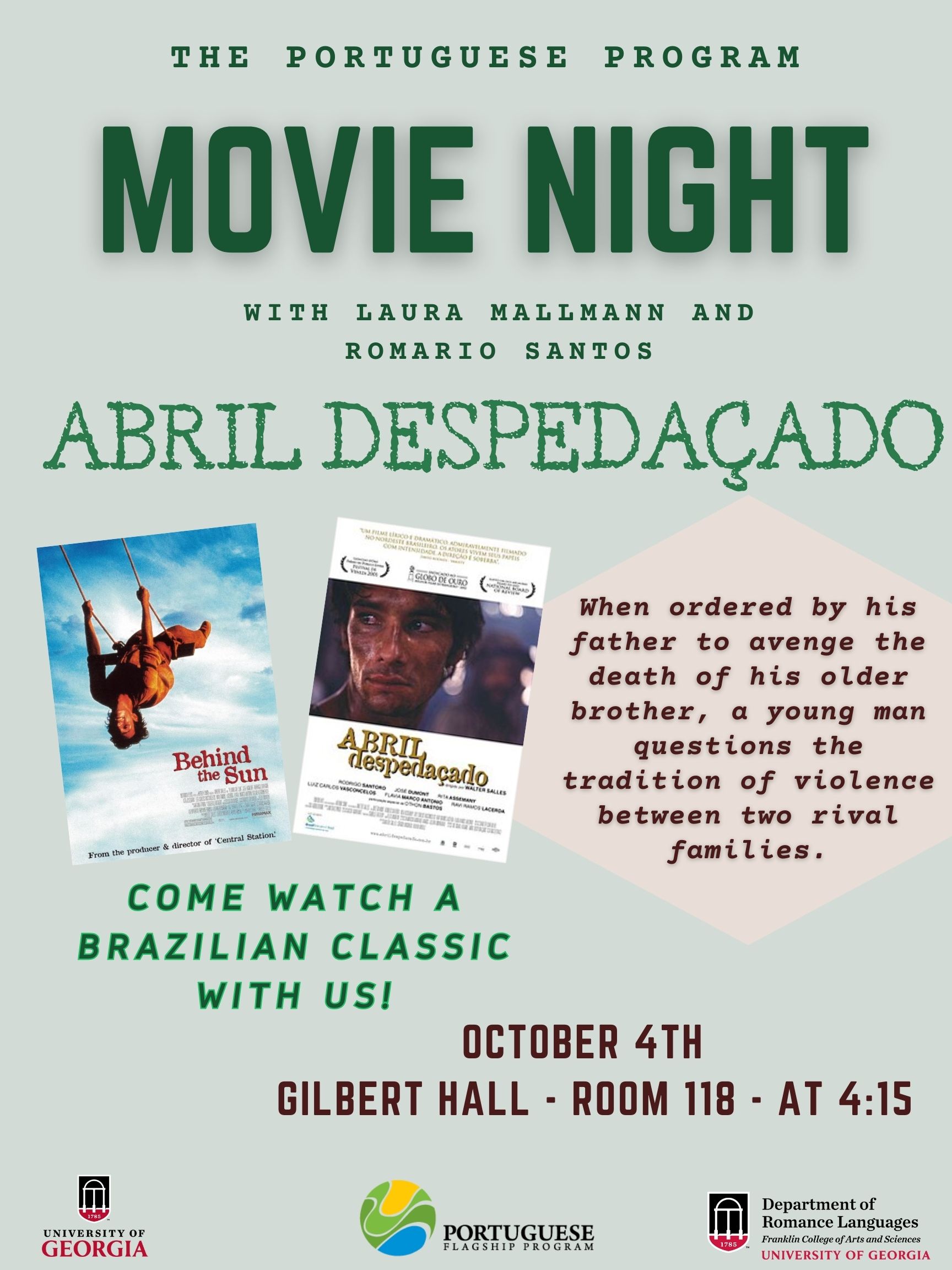 Portuguese Film Night | Romance Languages